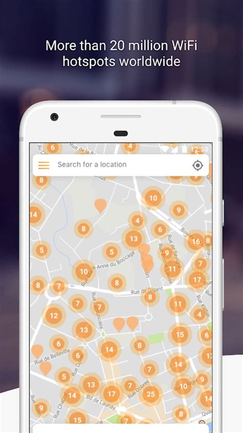Fon Wifi App App Wi Fi Map With Unlimited Access Apk Para Android