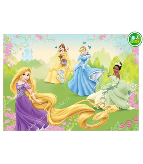 Rapunzel Oblea para tarta Nº Fantastic Cake