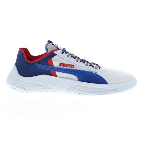 Puma Replicat X Pirelli 33985506 Mens White Lifestyle Sneakers Shoes