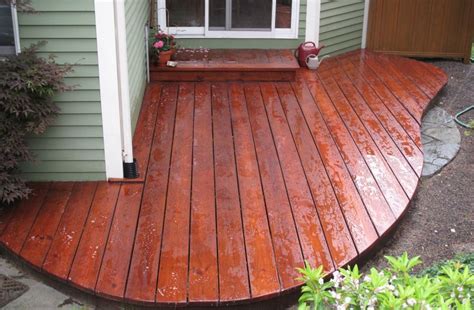 Color Of Stain For Cedar Cedar Deck Deck Staining Deck