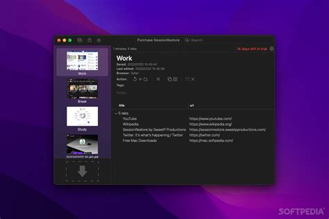 SessionRestore Download Mac Softpedia
