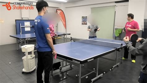 簡単に短く止まるby平岡義博 卓球動画 シェークハンズ
