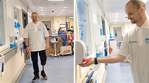Horrific Accident Inspired Simon To Become Hospital Volunteer Nhs