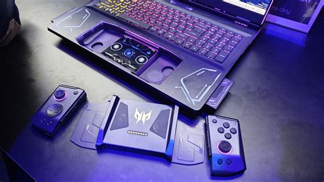 에이서 분리형 컨트롤러와 스피커가 달린 컨셉 노트북 공개 모바일 스마트 기글하드웨어