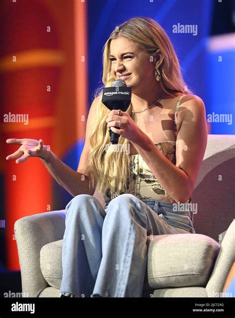 10 June 2022 Nashville Tennessee Kelsea Ballerini 2022 Cma Fest