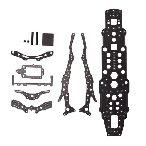 Rc Car Chassis Frame Kit Rc Scale Aluminium Alloy Upgrade Desertcart