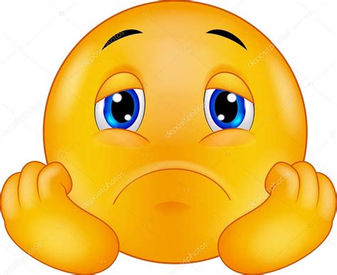 Sad Smiley Emoticon Cartoon Stock Vector Image By ©tigatelu 63470593