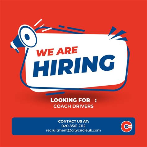 City Circle Uk Ltd On Linkedin Hiring Coachdrivers