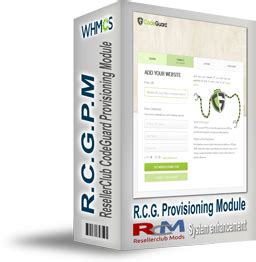 Resellerclub CodeGuard Backup Module For WHMCS Resellerclub Mods