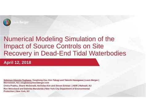 Pdf Numerical Modeling Simulation Of The Impact Of Source Dokumen Tips
