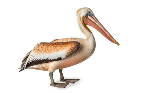 Premium Photo Pelican Isolate On White Backgroundgenerative Ai