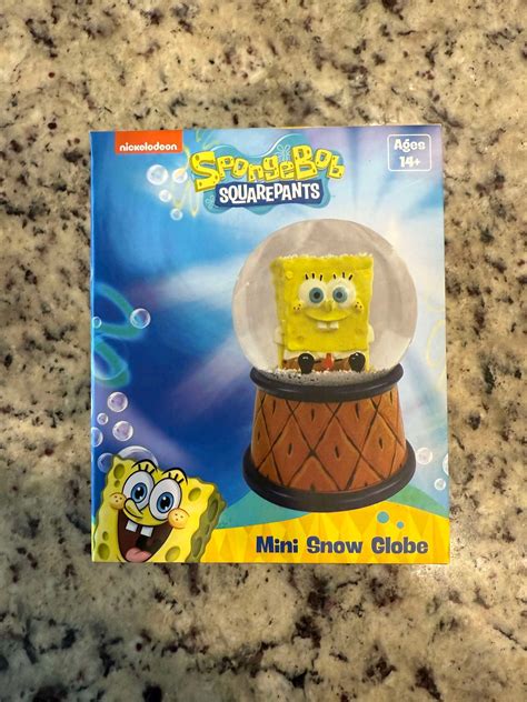Spongebob Mini Snow Globe Shop Market Deals