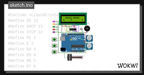 Sol V2 1 0 74HC595 SW Wokwi ESP32 STM32 Arduino Simulator