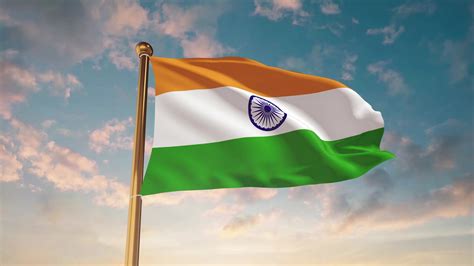 Indian Flag Animated Wallpaper 3d