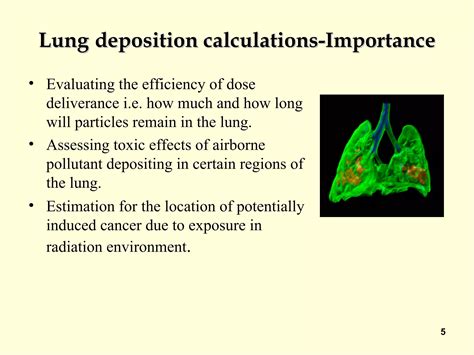 Implementation Of Charged Particles Deposition In Stochastic Lung Model And Calculation Of