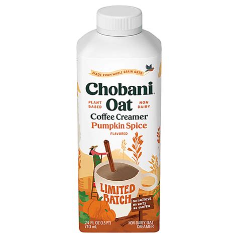 Chobani Coffee Creamer Pumpkin Spice Flavored 24 Fl Oz Buehlers