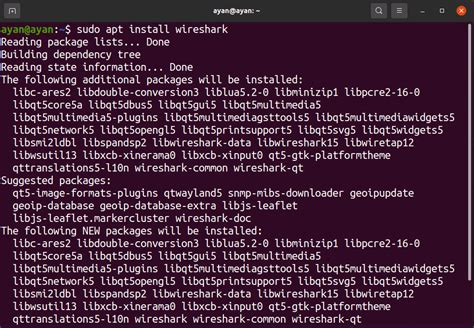 How To Install And Use Wireshark On Ubuntu Linux Geeksforgeeks