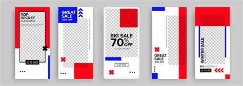 소셜 네트워크 이야기 벡터 일러스트 레이 션에 대 한 최신 유행 편집 템플릿 소셜 미디어에 대 한 디자인 배경입니다 소셜 네트워킹에 대한 스톡 벡터 아트 및 기타 이미지