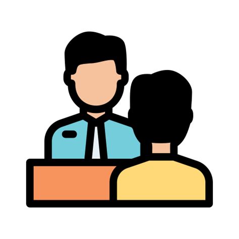 Interview Generic Color Lineal Color Icon