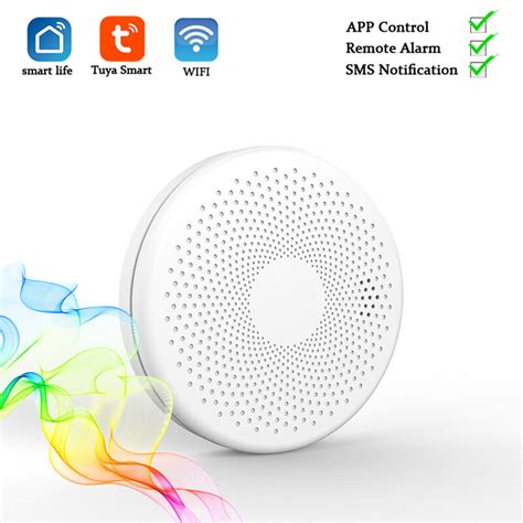 Smart Life Detector De Humo De Monóxido De Carbono 2 En 1 Alarma