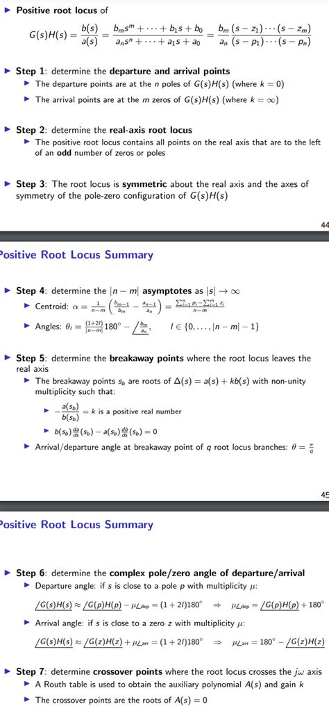 Solved 4 Sketch The Root Locus Of The Transfer Functions Chegg