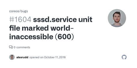 Rvice Unit File Marked World Inaccessible 600 · Issue 1604