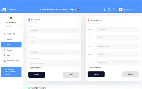 ez dashboard openai nocode web template by eazycode on dribbble