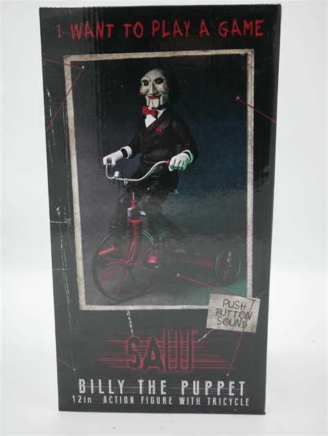 Saw 12 Inch Billy The Puppet With Tricycle Neca The House Of Fun