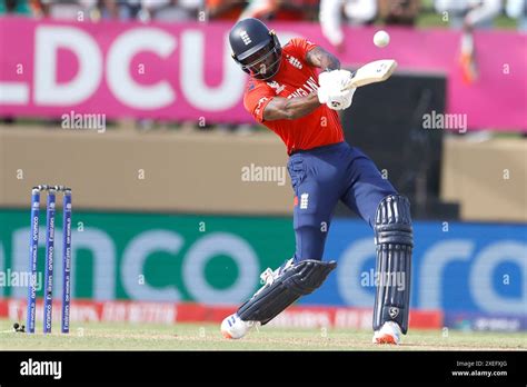 Englands Jofra Archer During The 2024 Icc Mens T20 World Cup Semi
