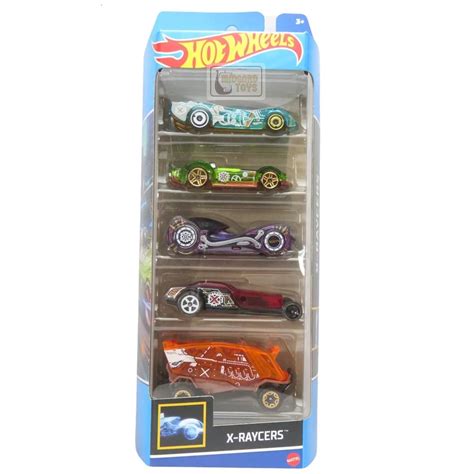 Kit 5 Carrinhos Hot Wheels Hw X Raycers Mattel Hfv81 Shopee Brasil