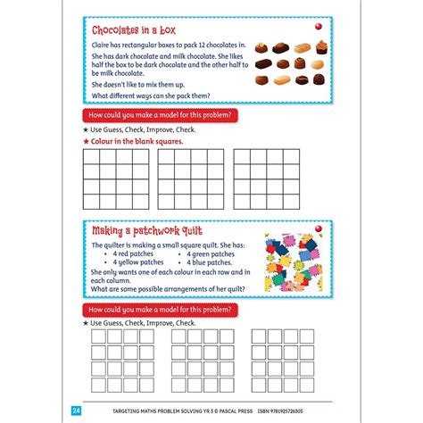 9781925726305 Targeting Maths Problem Solving Year 3 Kookaburra Educational Resources