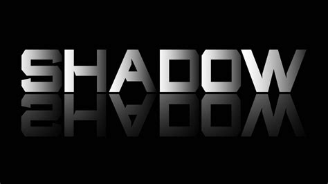 Overlapping Text Effect With Reflection Youtube