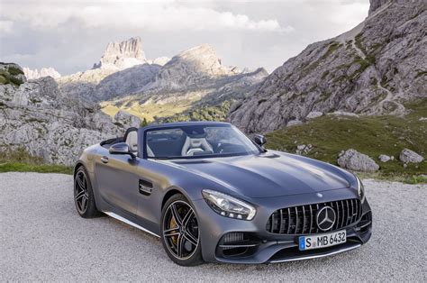 First Photos Mercedes Reveals Breathtaking Topless AMG GT Roadster Maxim