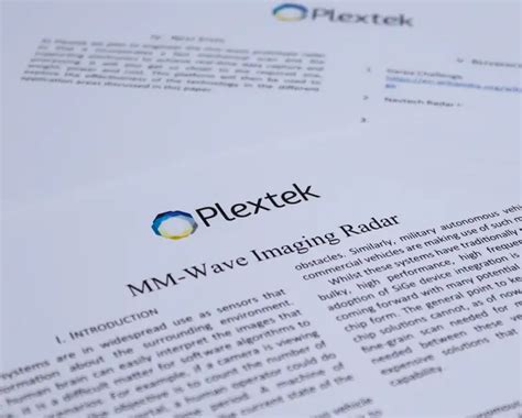 Mmwave Imaging Radar Resource Plextek
