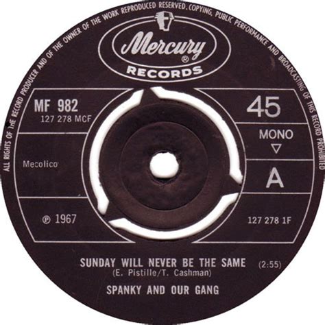 Spanky And Our Gang Sunday Will Never Be The Same 1967 Vinyl Discogs