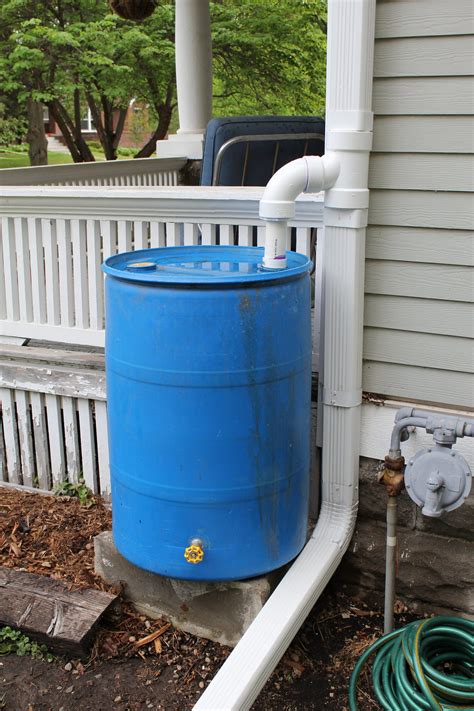 Rain Barrel And Diverter Rain Barrels Diy Rain Barrel Rain Water Collection