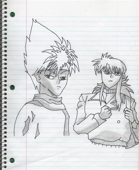 Hiei And Kurama By Shibara On Deviantart