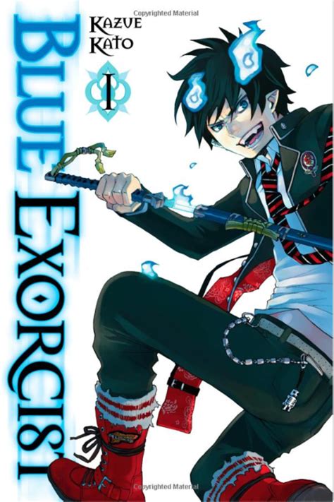 Manga Review Blue Exorcist Vol 1 Hobbylark