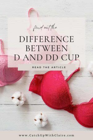 Difference Between D And DD Cup How Big Is A DD Bra Cup