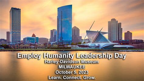 Employ Humanity On Linkedin Employ Humanity Leadership Day Milwaukee