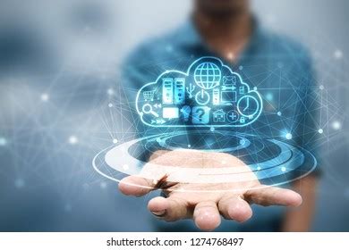2d Rendering Cloud Computing Stock Illustration 1274768497 Shutterstock