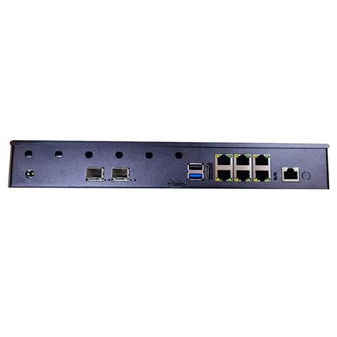1u Rackmount Firewall Router Pc 61g Lan Network 210g Sfp Ports Mini