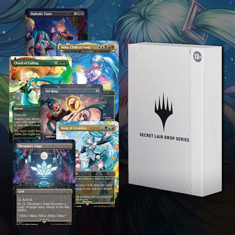 Secret Lair X Hatsune Miku Digital Sensation Secret Lair Drop Series Magic CardTrader
