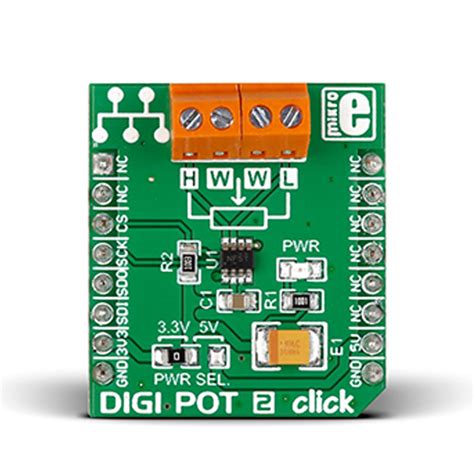 Mikroe Digi Pot 2 Click Roboshop Bd