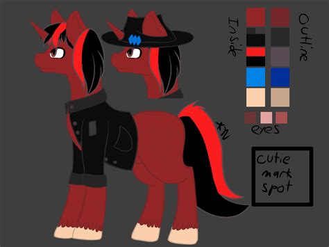DM Ref Sheet Weasyl