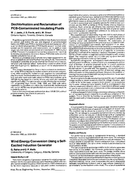 Pdf Wind Energy Conversion Using A Self Excited Induction Generator