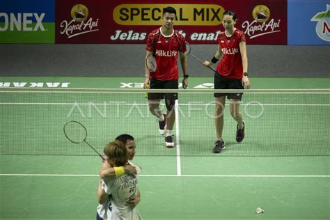 Dejan Gloria Terhenti Di Perempatfinal Indonesia Open 2024 ANTARA Foto