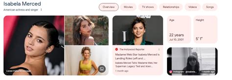 Isabela Merced Net Worth Bio Age Height Career And Many More