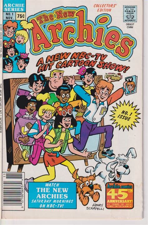 Archie Comic Series The New Archies Issue 1 Comic Books Copper