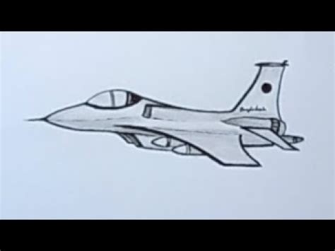How To Draw A Fighter Jet Easy Drawing YouTube